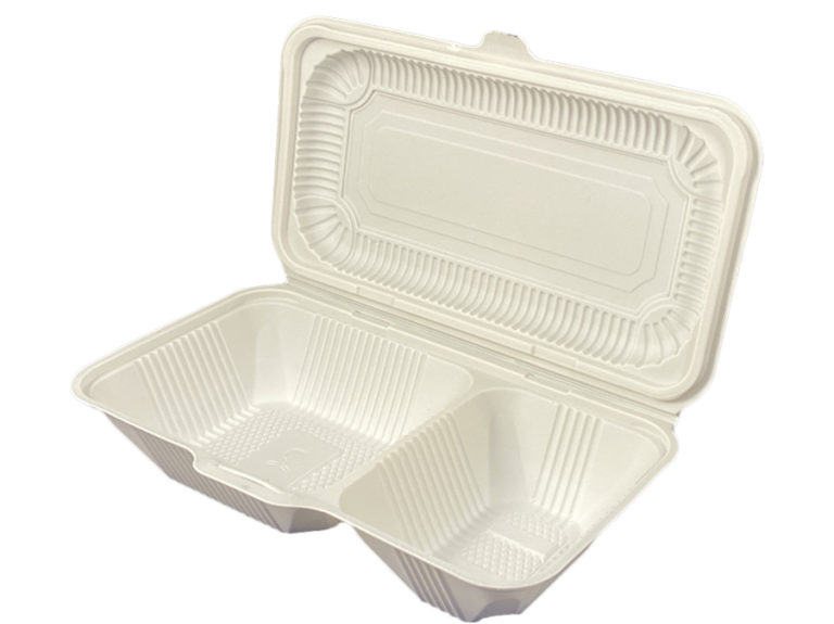 Greendish | Two compartment takeout food Container